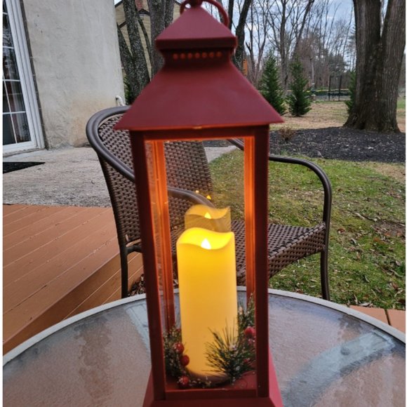 Magic Lamp | Accents | Red Lantern With One Or Three Pillars Flickering ...